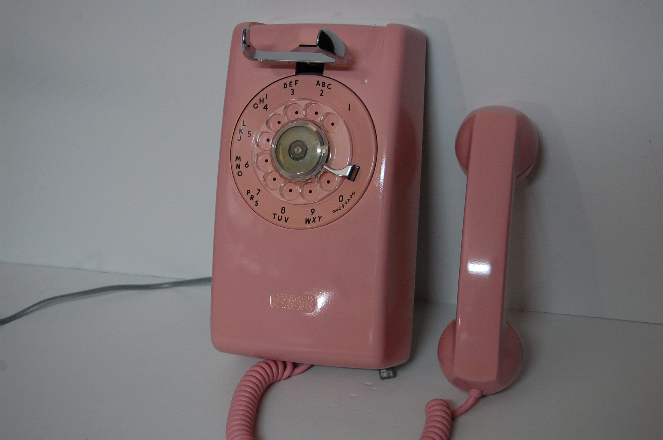 Pink Rotary Phone