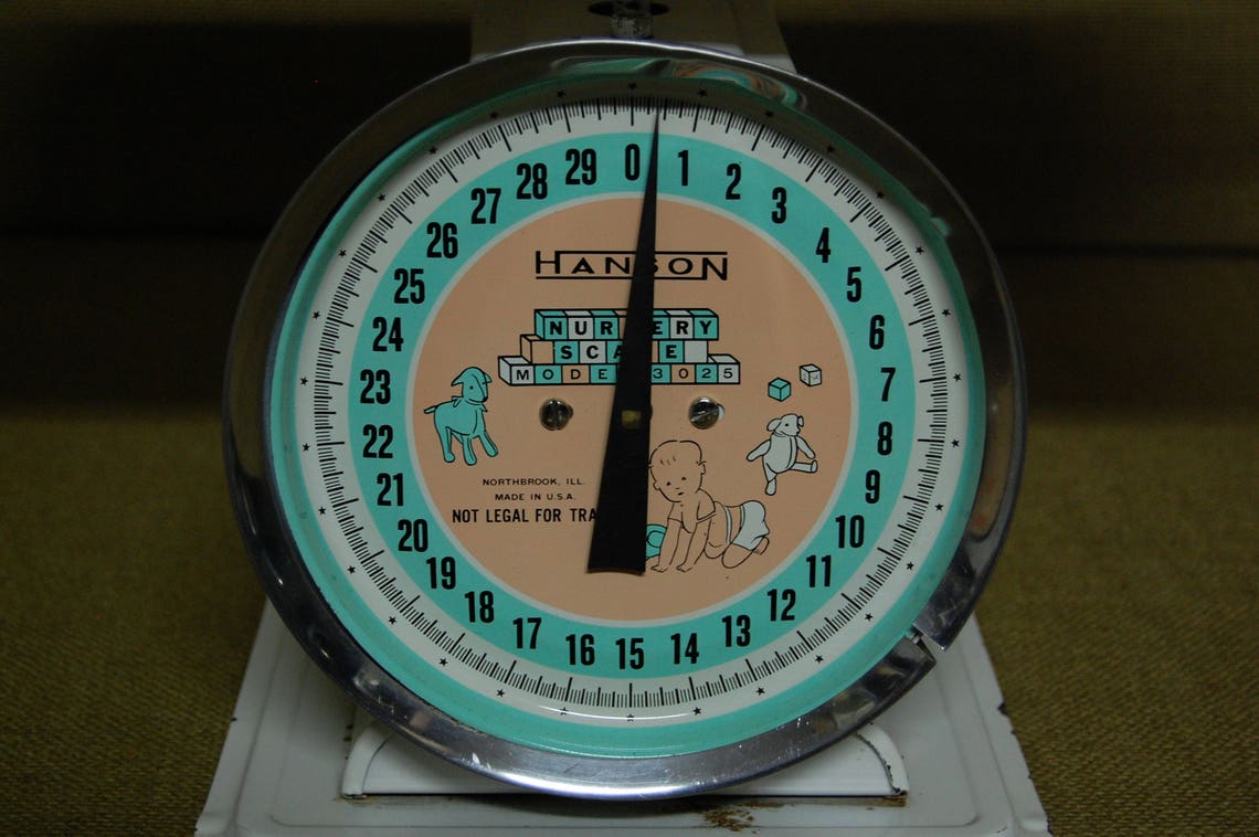 Vintage Hanson Scale Vintage Baby Scale Vintage Farm Scale - Etsy