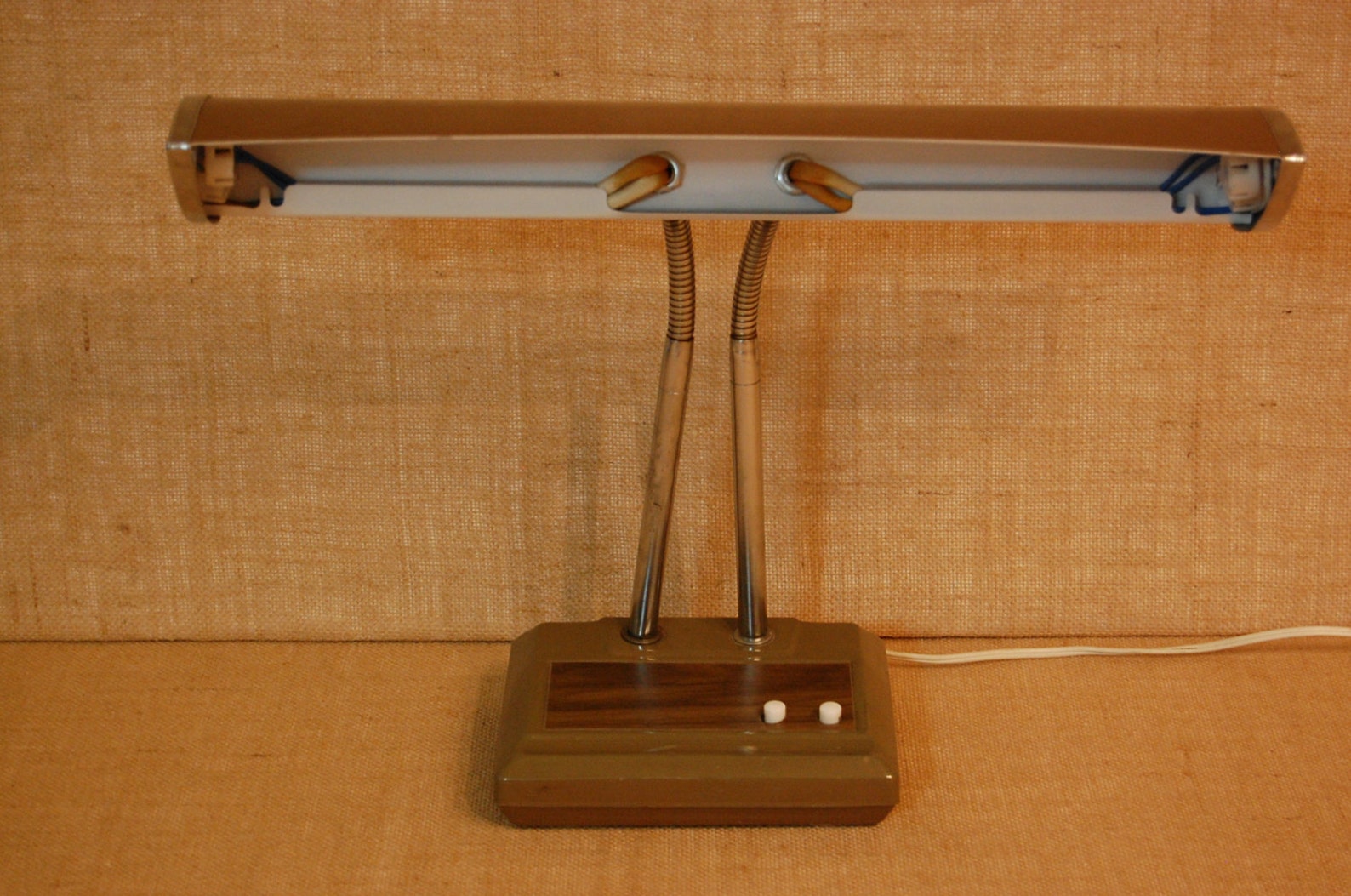 Vintage Industrial Tanker Desk Light, Vintage Work Light, Vintage Task ...