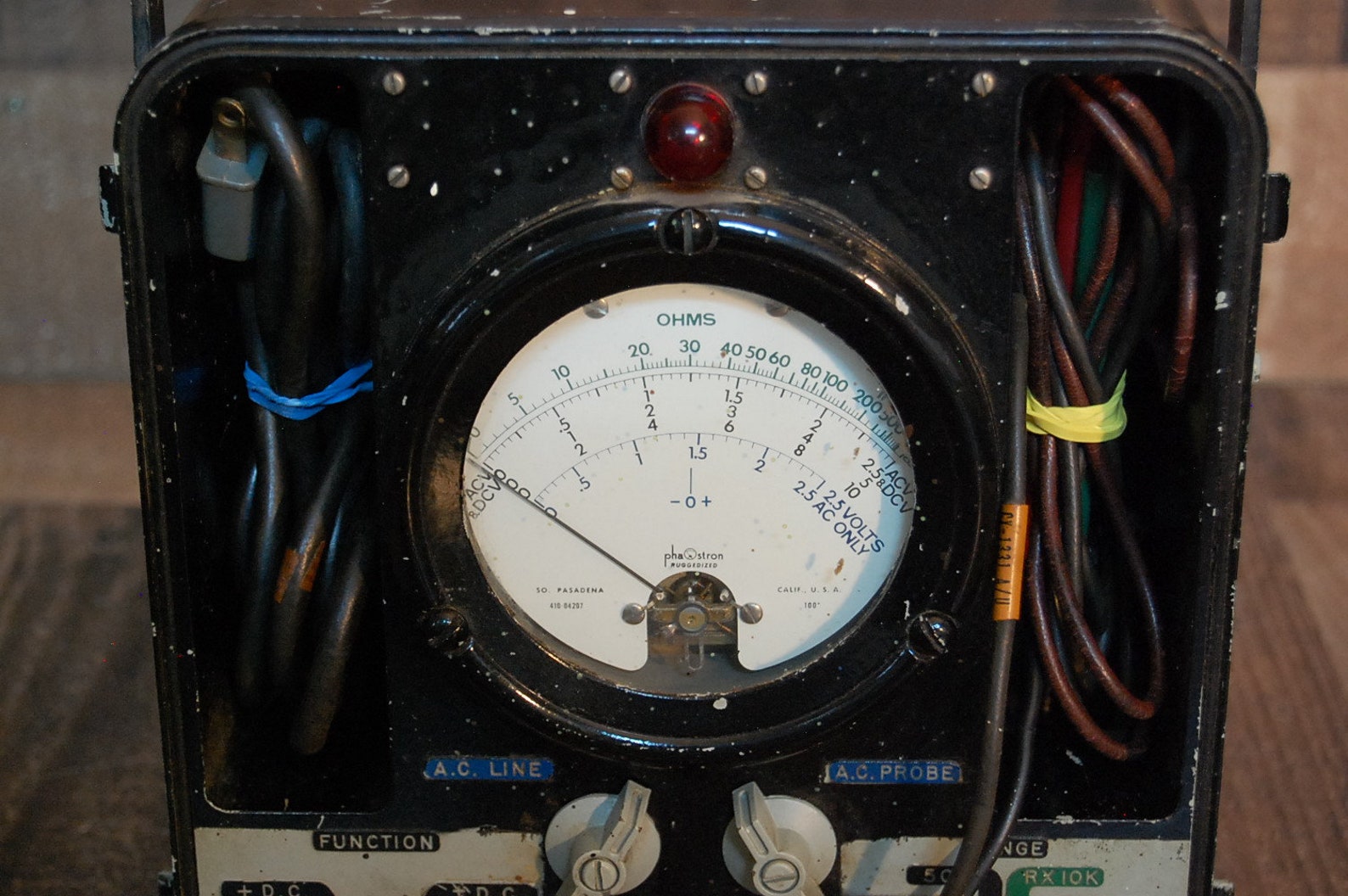 Vintage Test Meter Volt Meter Ohm Meter AC DC Meter | Etsy