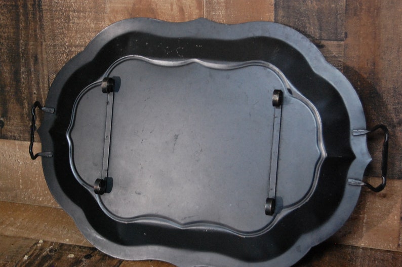 Vintage 1970's Decorative Serving Tray, Good Vintage Condition, Medium ...