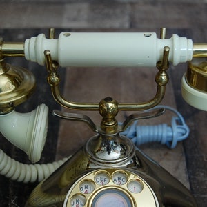 Vintage Princess Rotary Phone vintage table phone vintage | Etsy