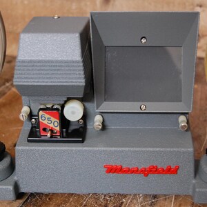 Vintage Film Editor, Mansfield 650 8mm Editor With 8mm Film Splicer in ...