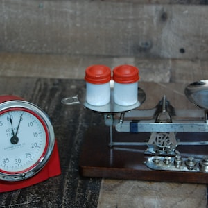 Kodak Studio Scale, Kodak Timer, 2 Kodak Metal Cans, Vintage 1930's ...