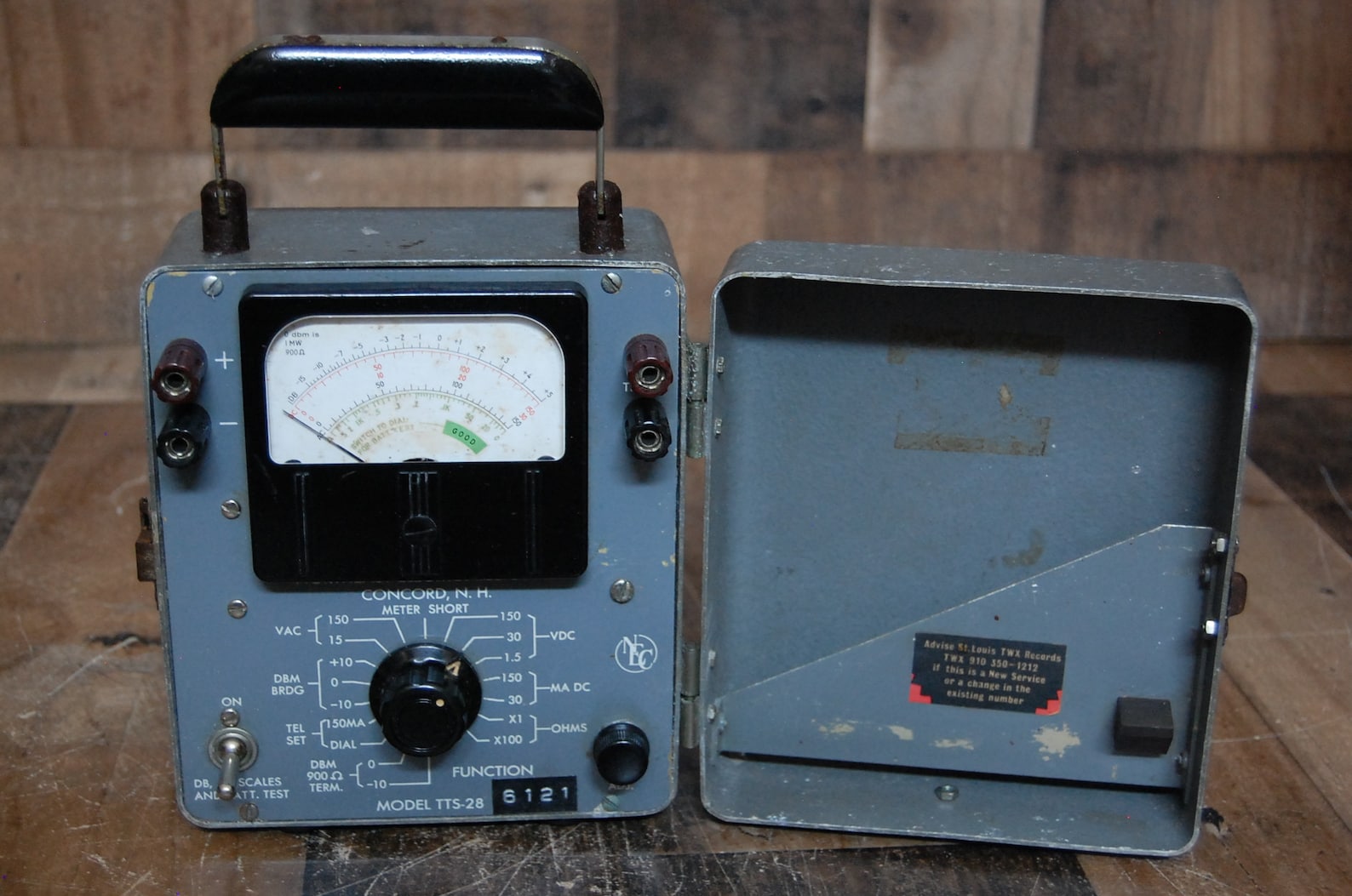 Vintage Electrical Meter Volt Meter Amp Meter Ohm Meter in - Etsy