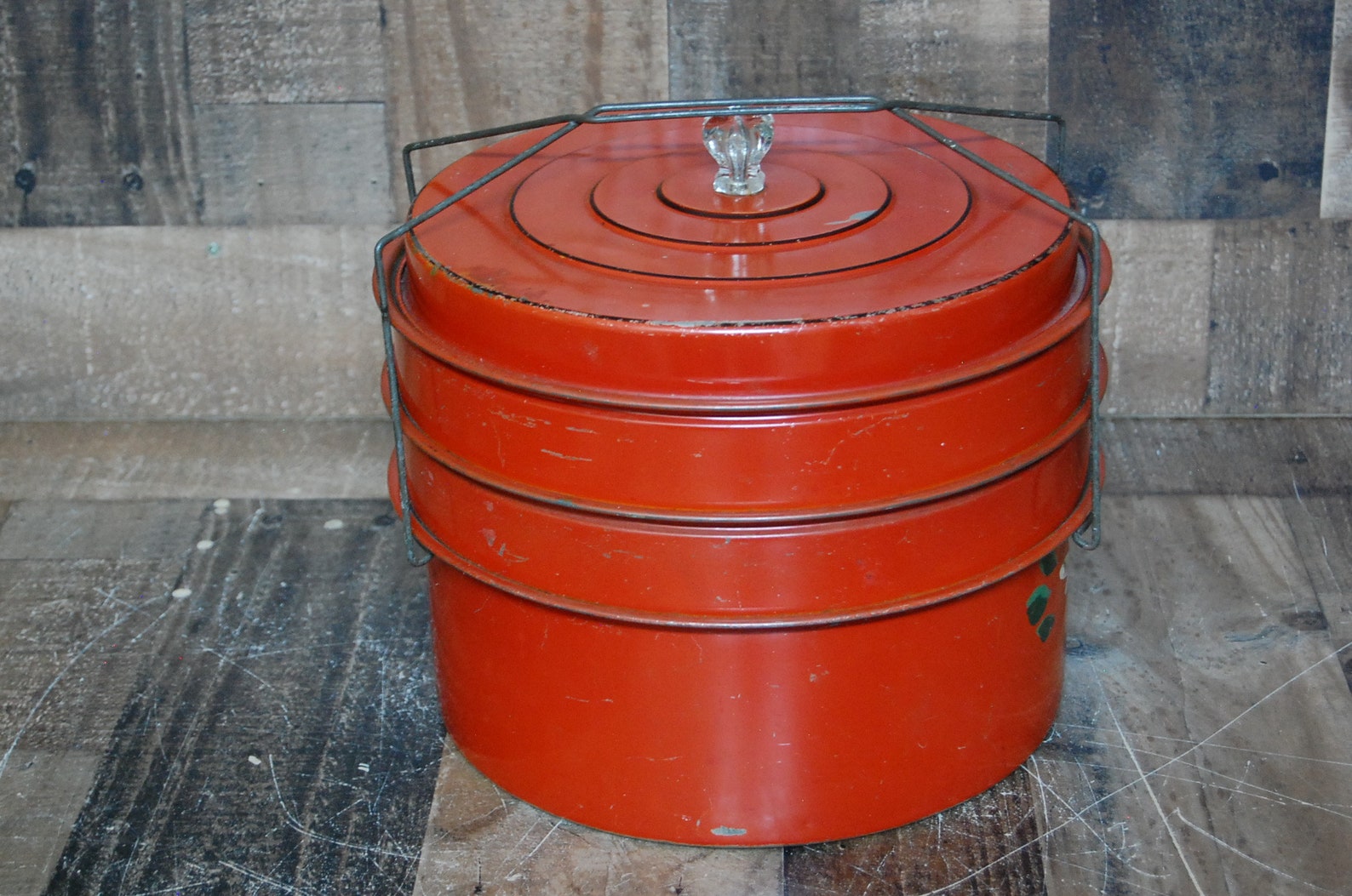 Vintage Food Container 1940's Metal Food Container 3 - Etsy