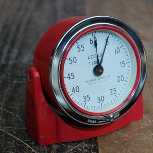 Kodak Studio Scale, Kodak Timer, 2 Kodak Metal Cans, Vintage 1930's ...