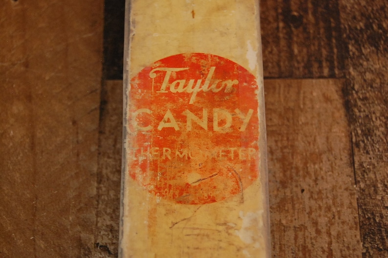 Vintage Taylor Candy and Jelly Thermometer Silver Nickel | Etsy