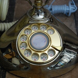 Vintage Princess Rotary Phone vintage table phone vintage | Etsy