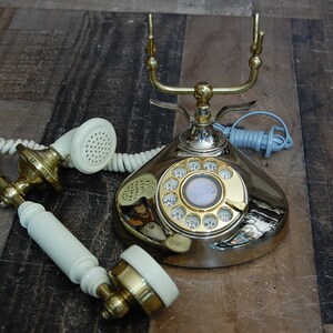 Vintage Princess Rotary Phone vintage table phone vintage | Etsy