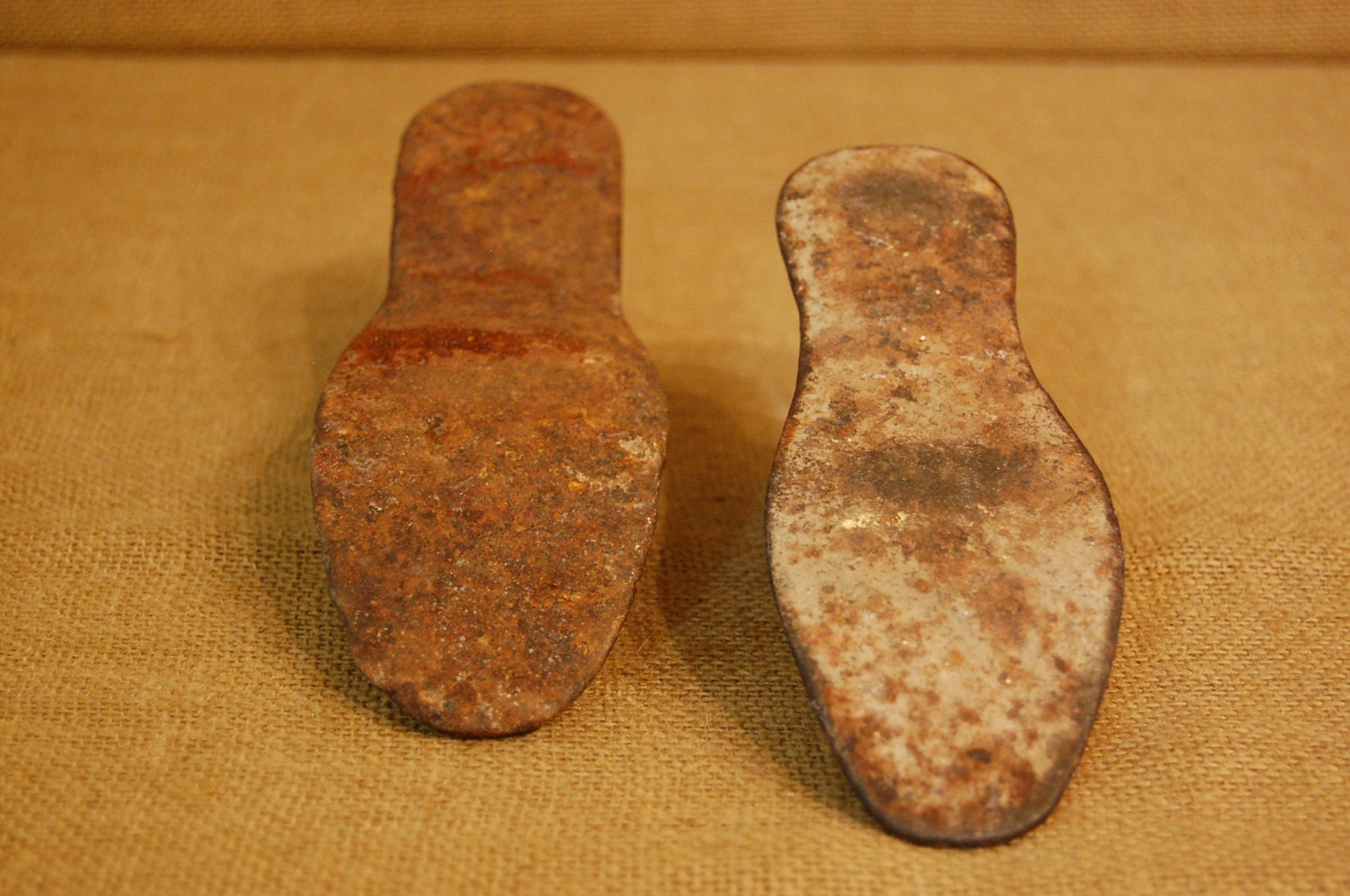 Vintage Pair Shoe Cobbler Iron Shoe Forms Metal Shoe Forms - Etsy