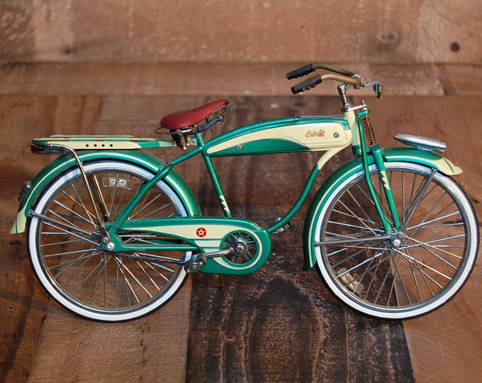 Vintage Reproduction 1952 Columbia Bicycle, Metal Collectible Bike ...