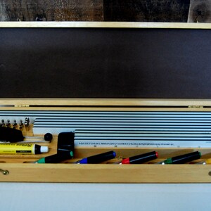 Vintage Drafting Lettering Set Unitech Drafting Kit, Drafting Lettering ...