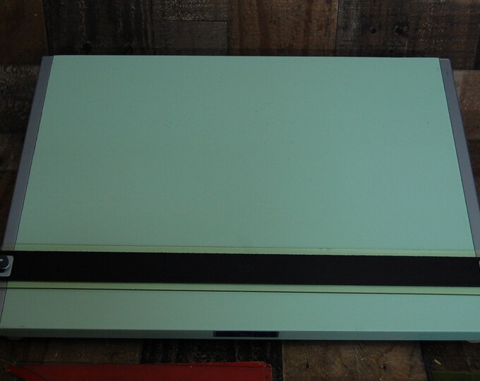 Vintage Portable Drafting Table, Drawing Table With Drafting Tools ...