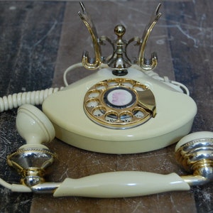 Vintage Princess Rotary Phone Vintage Table Phone Vintage - Etsy