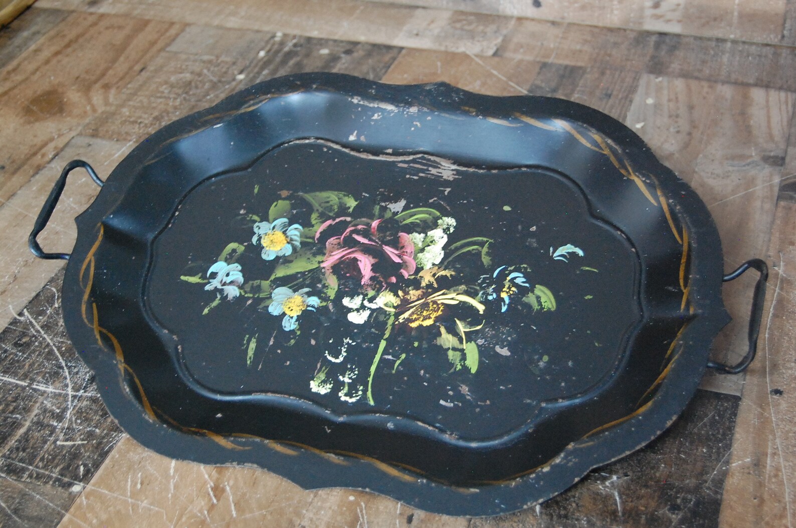 Vintage 1970's Decorative Serving Tray Good Vintage - Etsy