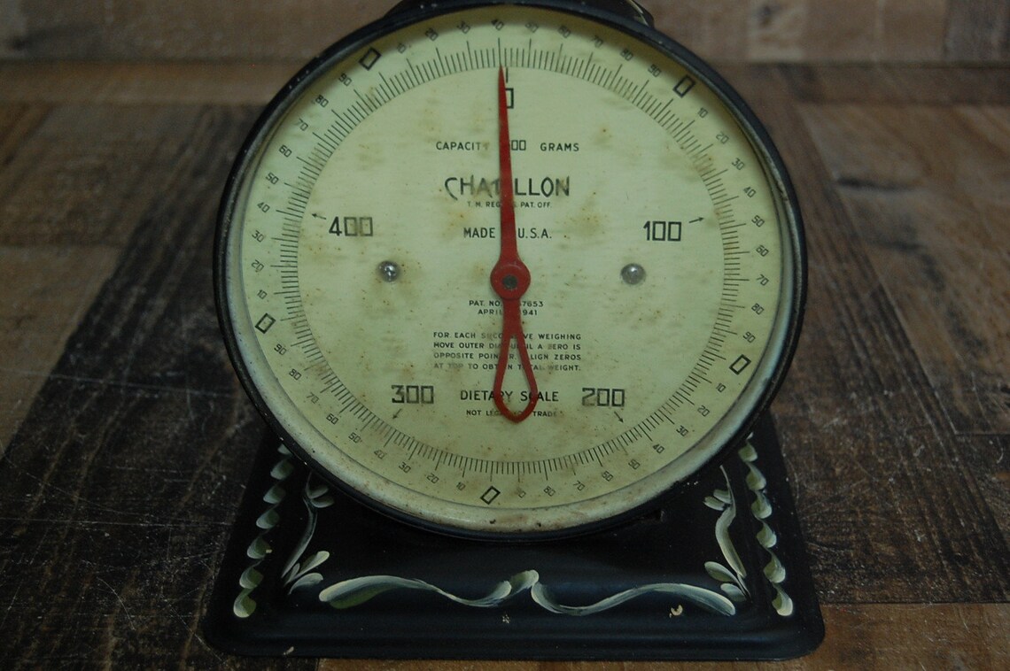 Vintage Family Scale Chatillon Scale Vintage Black Farmhouse | Etsy