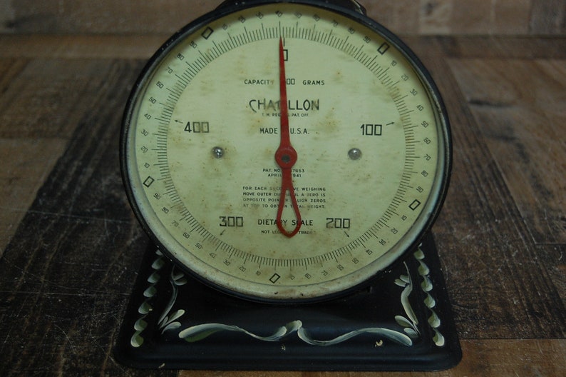 Vintage Family Scale Chatillon Scale Vintage Black Farmhouse | Etsy