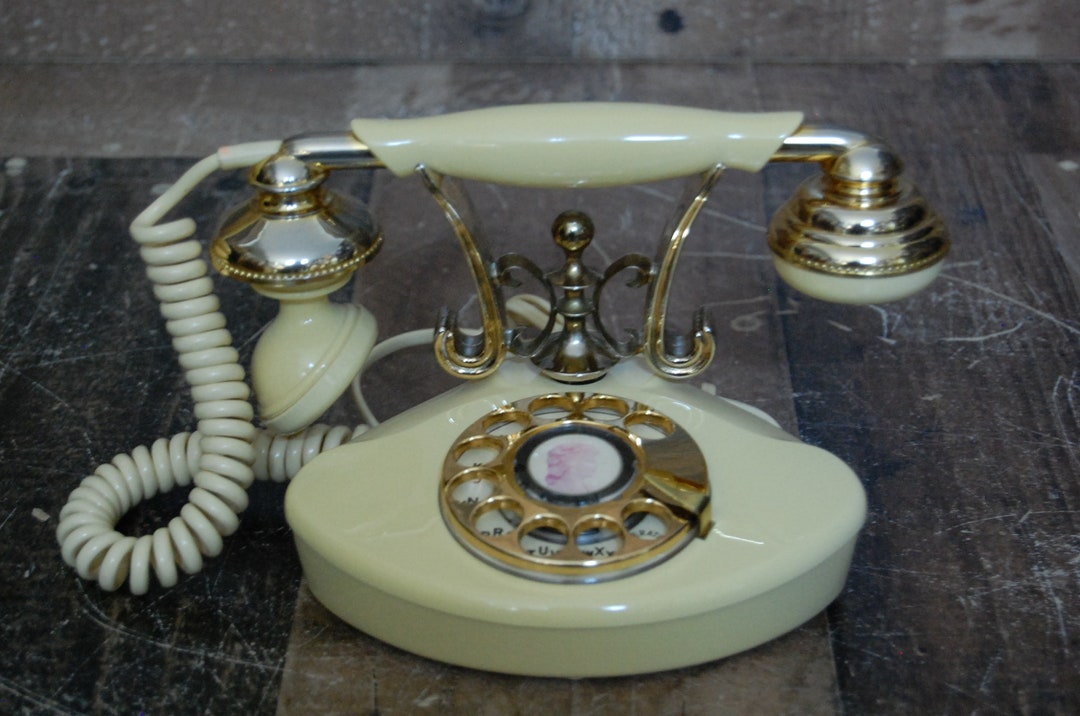 Vintage Princess Rotary Phone Vintage Table Phone Vintage - Etsy