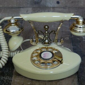 Vintage Princess Rotary Phone Vintage Table Phone Vintage - Etsy