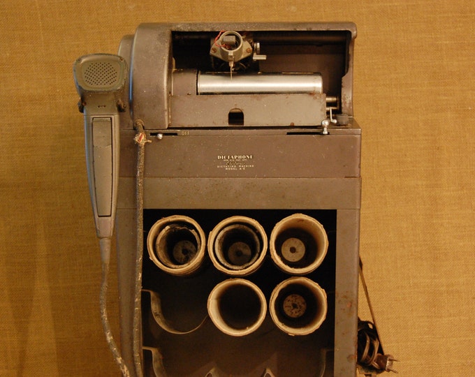 Vintage Thomas Edison Dictaphone Voice Recorder, Edison Ediphone ...