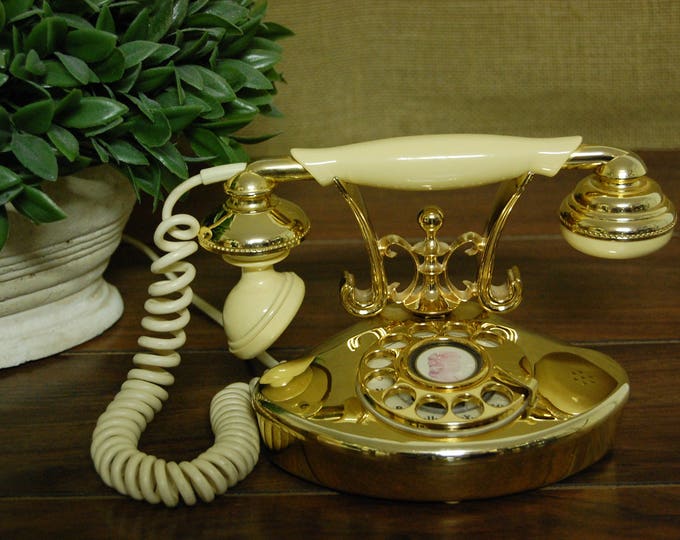 Vintage Princess Rotary Phone Vintage Table Phone Vintage - Etsy