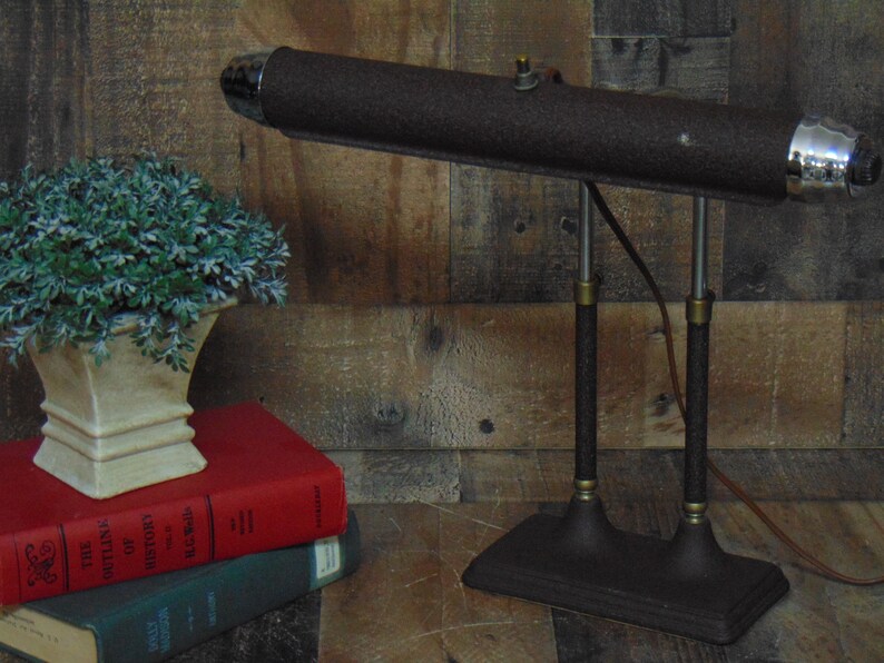 Vintage Desk Lamp Vintage Art Deco Desk Light Task Light - Etsy