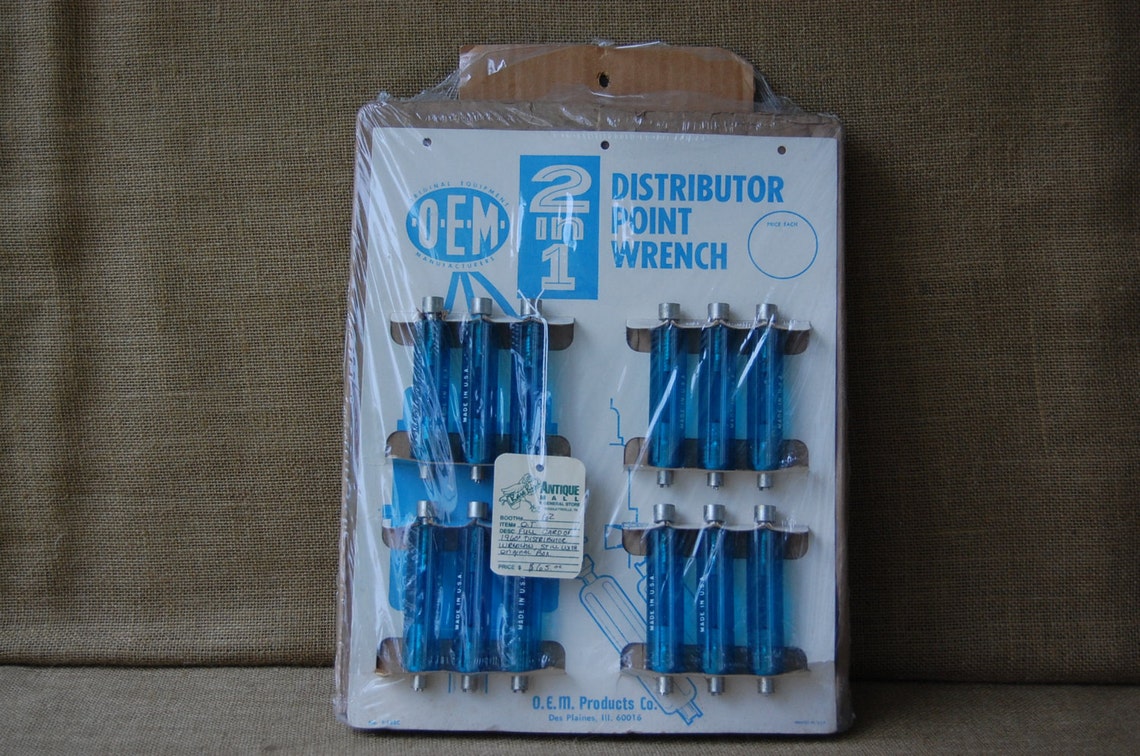 Vintage OEM Distributor Point Wrenches New in Original Packaging Circa ...