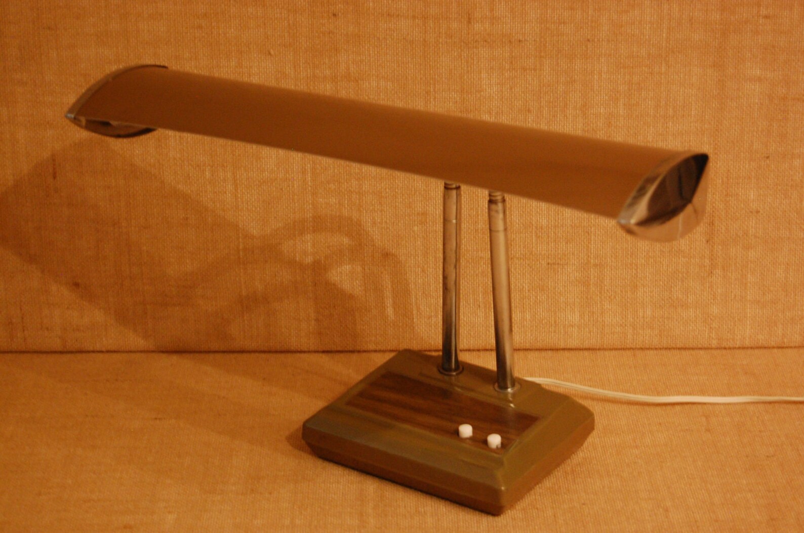 Vintage Industrial Tanker Desk Light, Vintage Work Light, Vintage Task ...