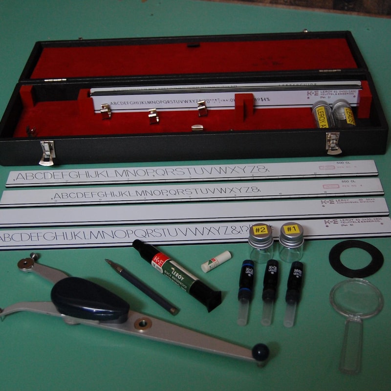 Leroy Lettering Set - Etsy