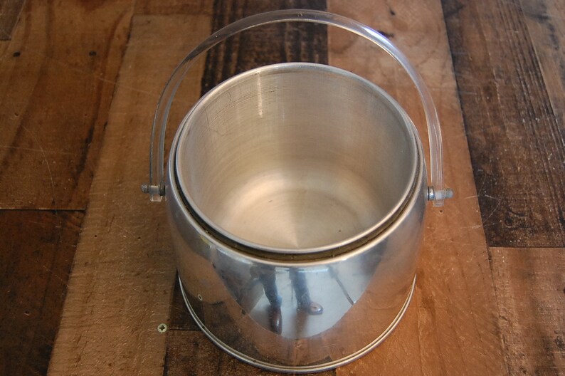 Vintage Kromex Ice Bucket Kromex All Aluminum 1950's Ice - Etsy