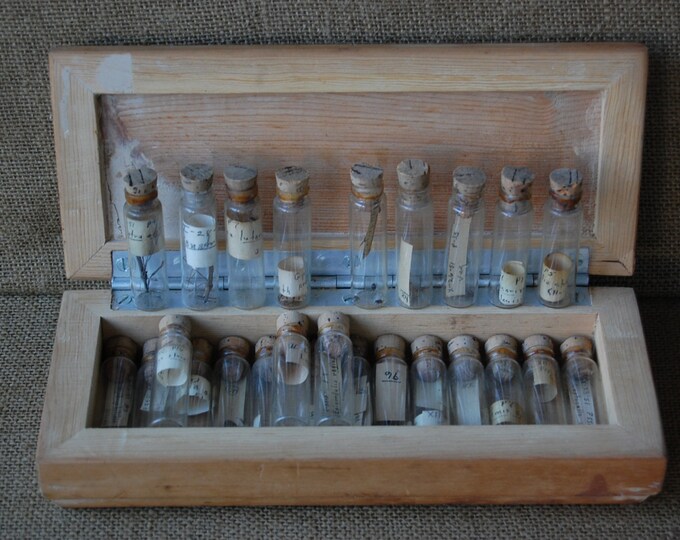 Vintage Entomology Laboratory Specimens Wood Storage Box, University of ...
