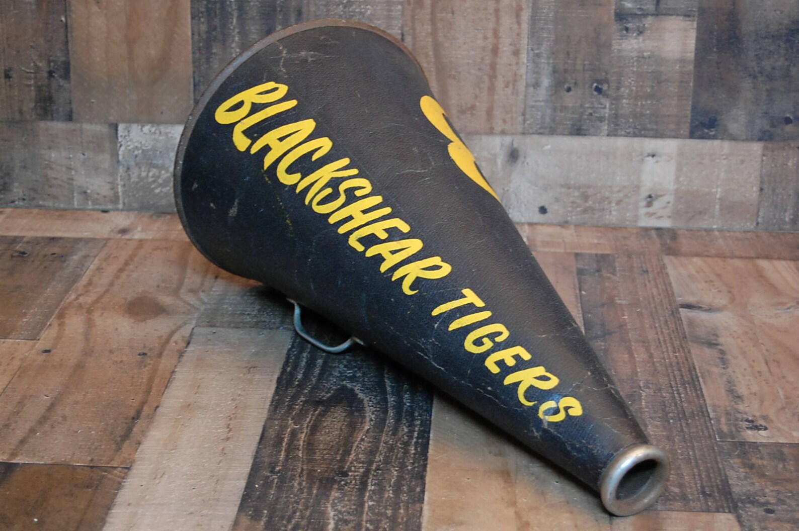 Vintage Mega Phone, Vintage College, High School Mega Phone, Black and ...