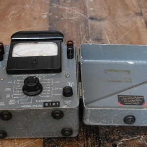 Vintage Electrical Meter, Volt Meter, Amp Meter, Ohm Meter in Original ...