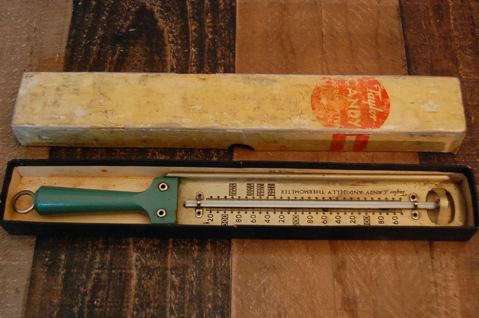 Vintage Taylor Candy and Jelly Thermometer Silver Nickel | Etsy