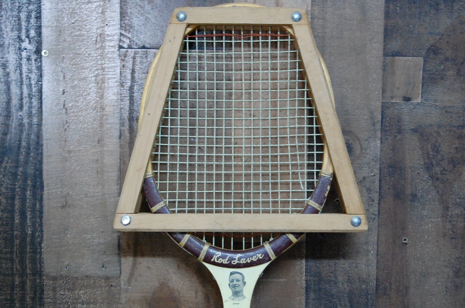 Vintage Pair of Wood Tennis Rackets Wilson Rod Laver - Etsy