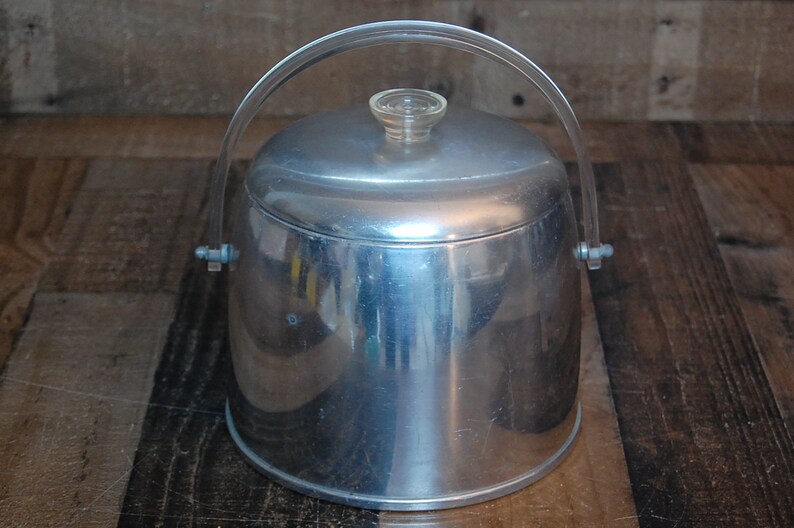 Vintage Kromex Ice Bucket Kromex All Aluminum 1950's Ice - Etsy