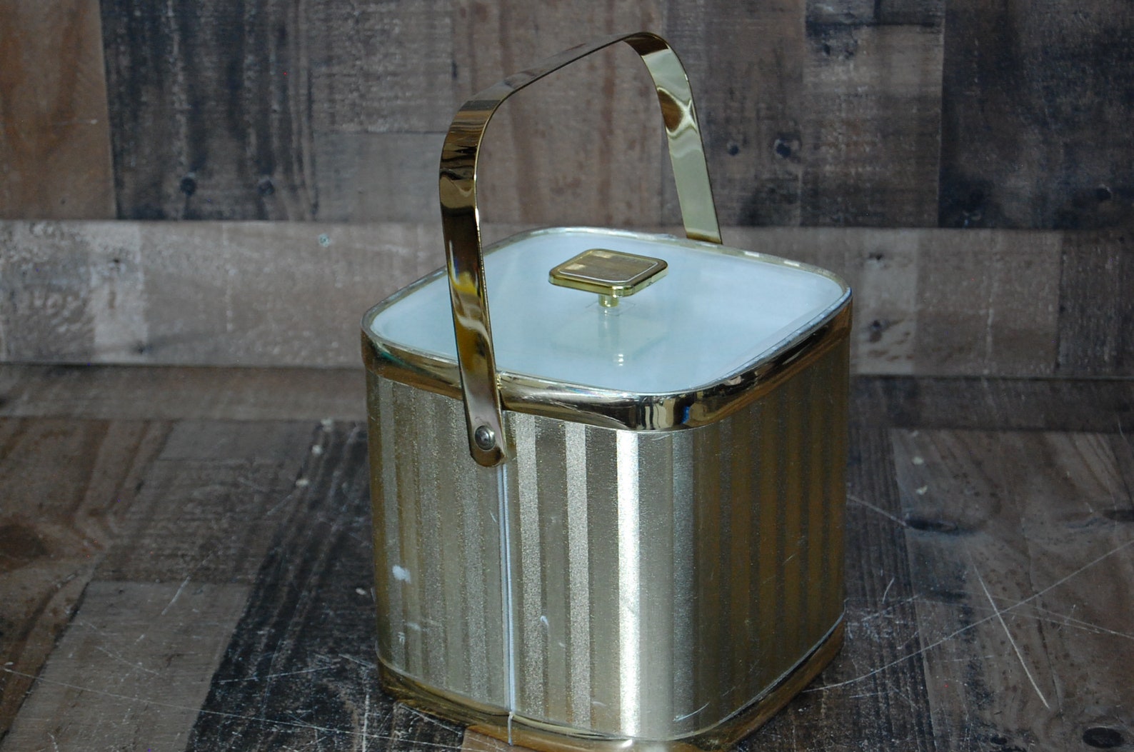 Vintage Ice Bucket, Vintage 1950's1960's Ice Bucket in Good Original ...