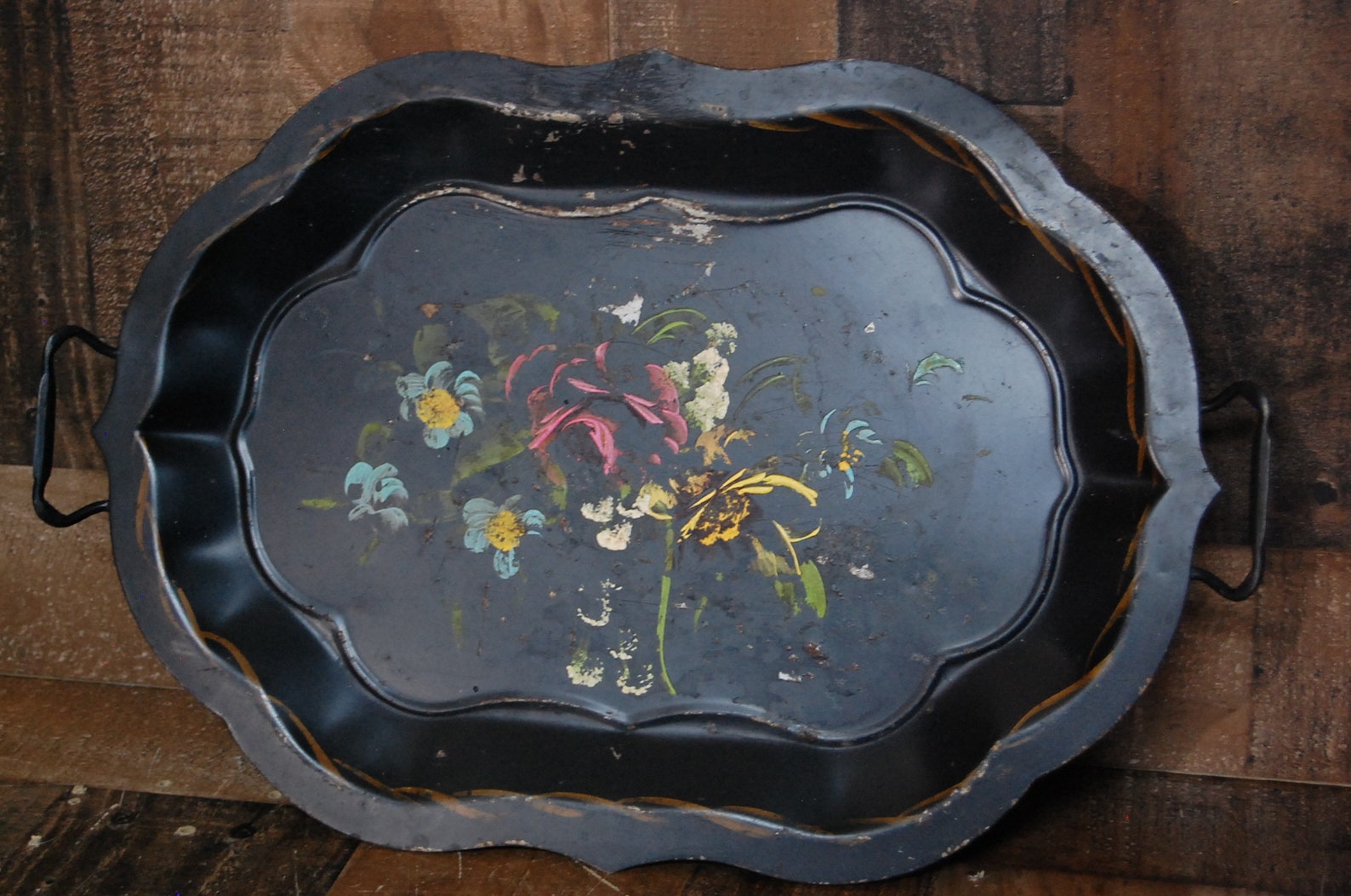 Vintage 1970's Decorative Serving Tray Good Vintage - Etsy