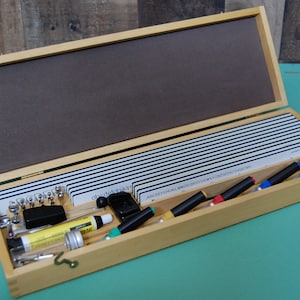 Vintage Drafting Lettering Set Unitech Drafting Kit, Drafting Lettering ...