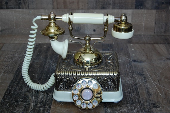 Vintage French Rotary Phones