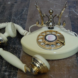 Vintage Princess Rotary Phone Vintage Table Phone Vintage - Etsy