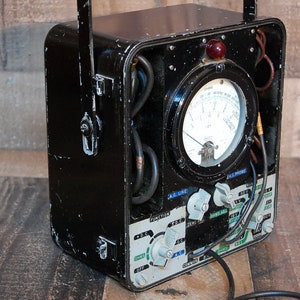Vintage Test Meter, Volt Meter, Ohm Meter, AC DC Meter, 1950's Test ...
