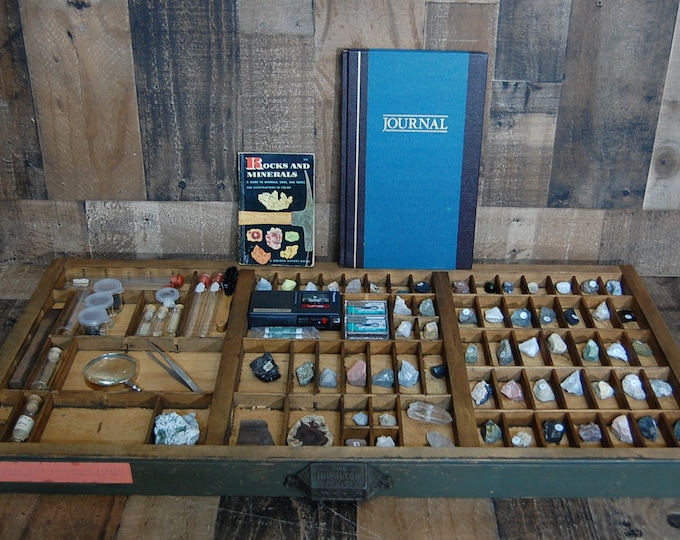 Vintage Geology Science Kit, University of Illinois Science Department ...