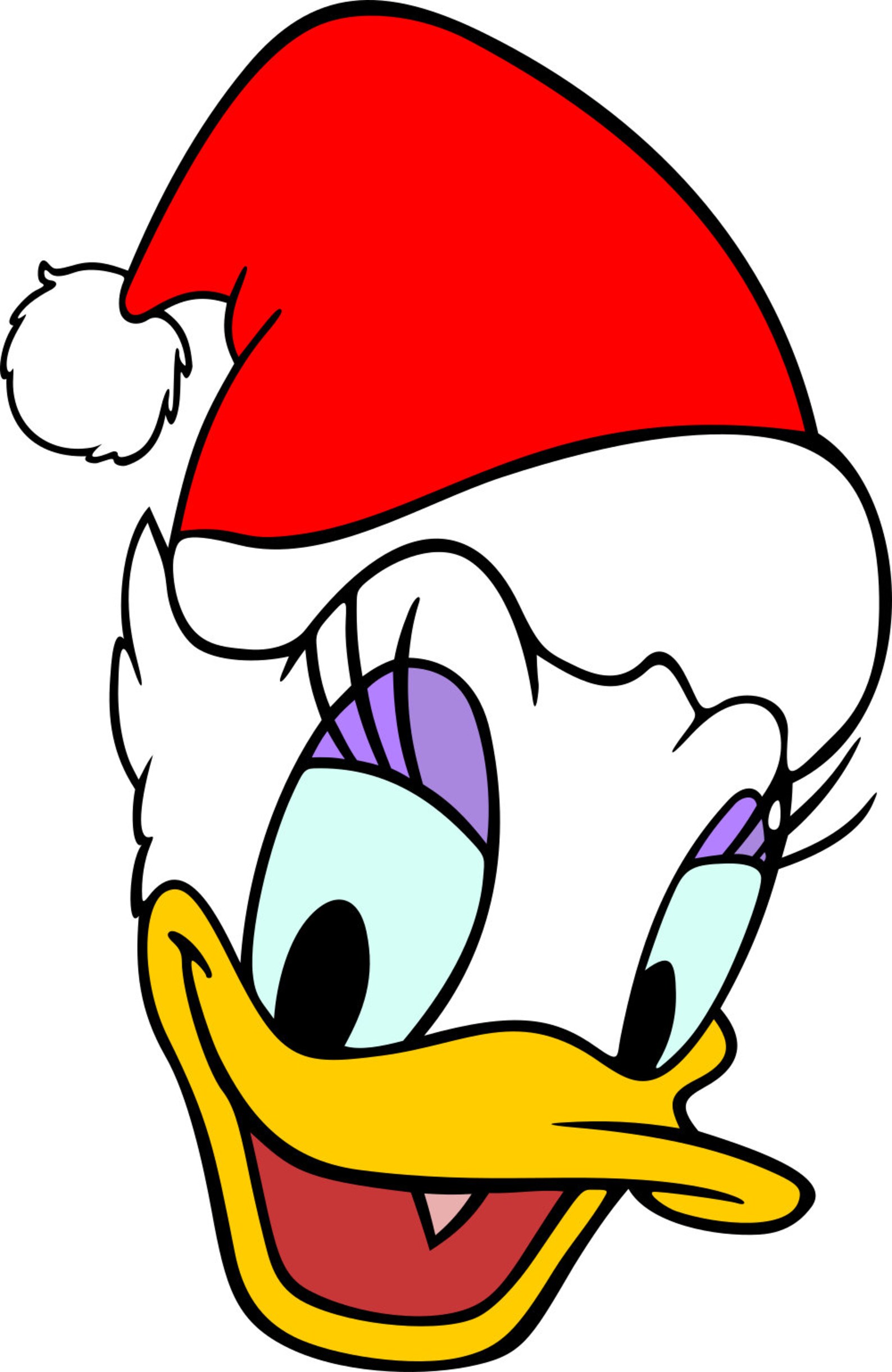 Mickey Mouse y amigos cabeza de Navidad SVG archivo - Etsy España