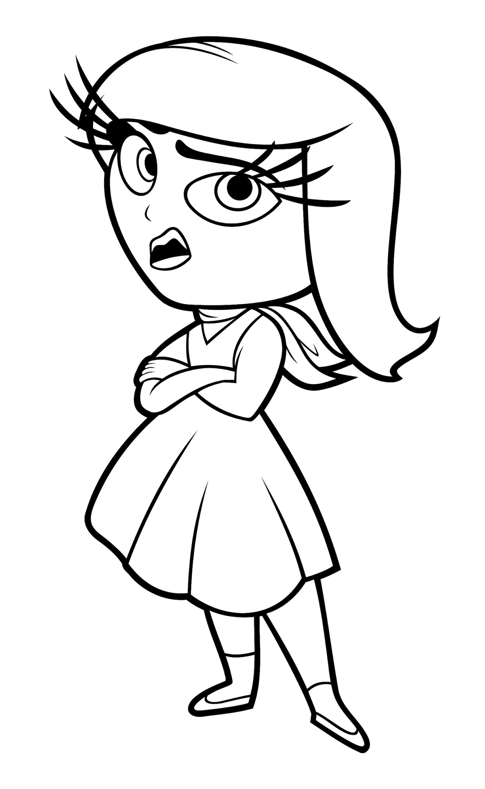 Outline SVG Files of Inside Out - Etsy