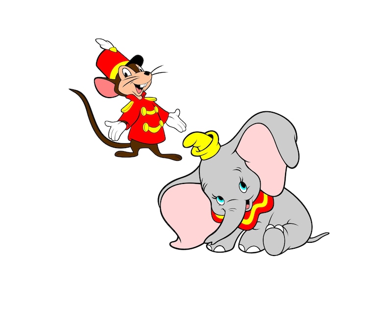 Dumbo and Timothy SVG File | Etsy