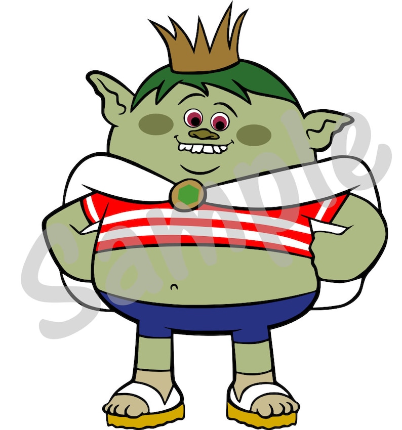 Trolls Princess Poppy, Branch SVG - Etsy