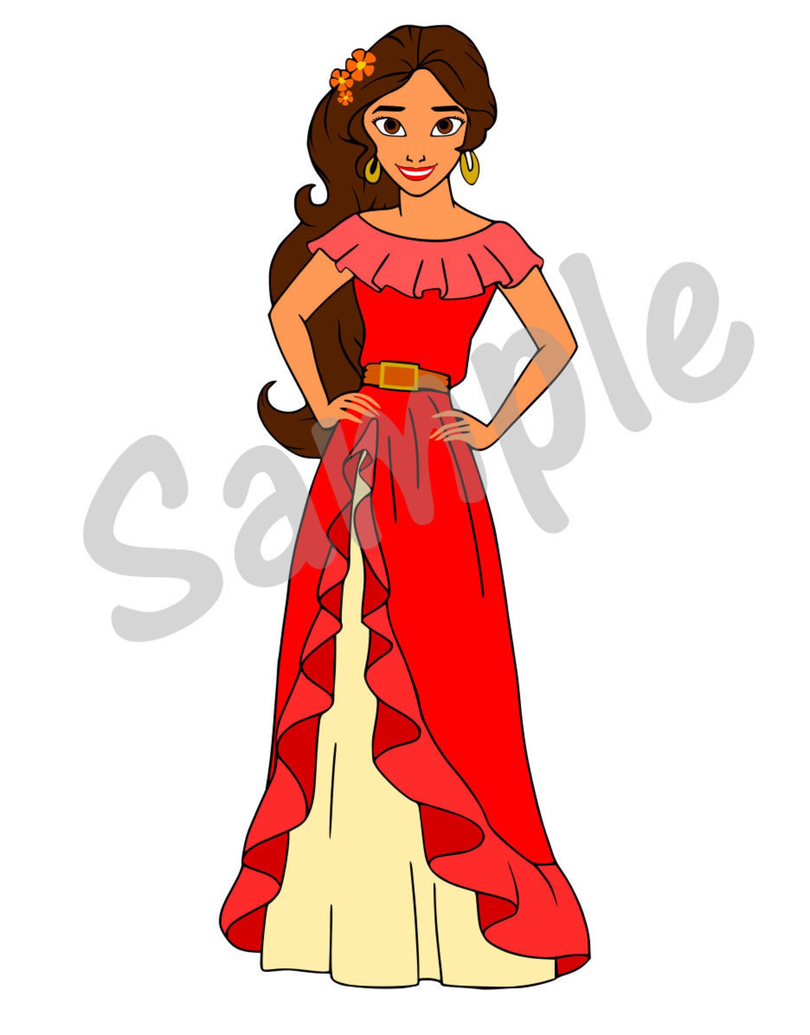 Elena of Avalor Characters SVG for Cricut and Other Cutting Machines - Etsy