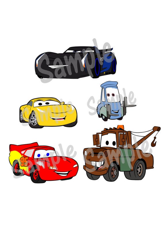 Cars 3 Svg files | Etsy